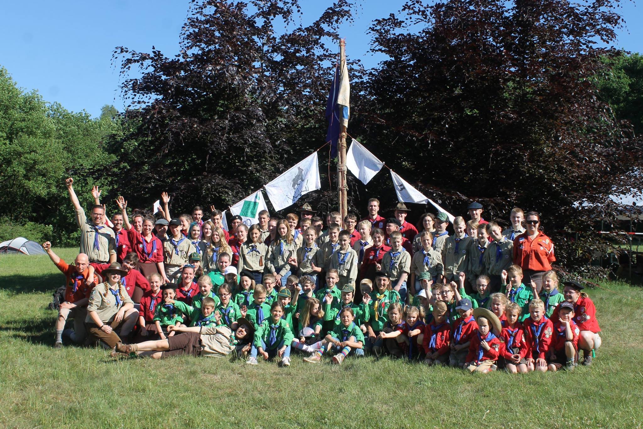 Speltak : Welpen - Scouting Groessen "geeft kinderen kleur"